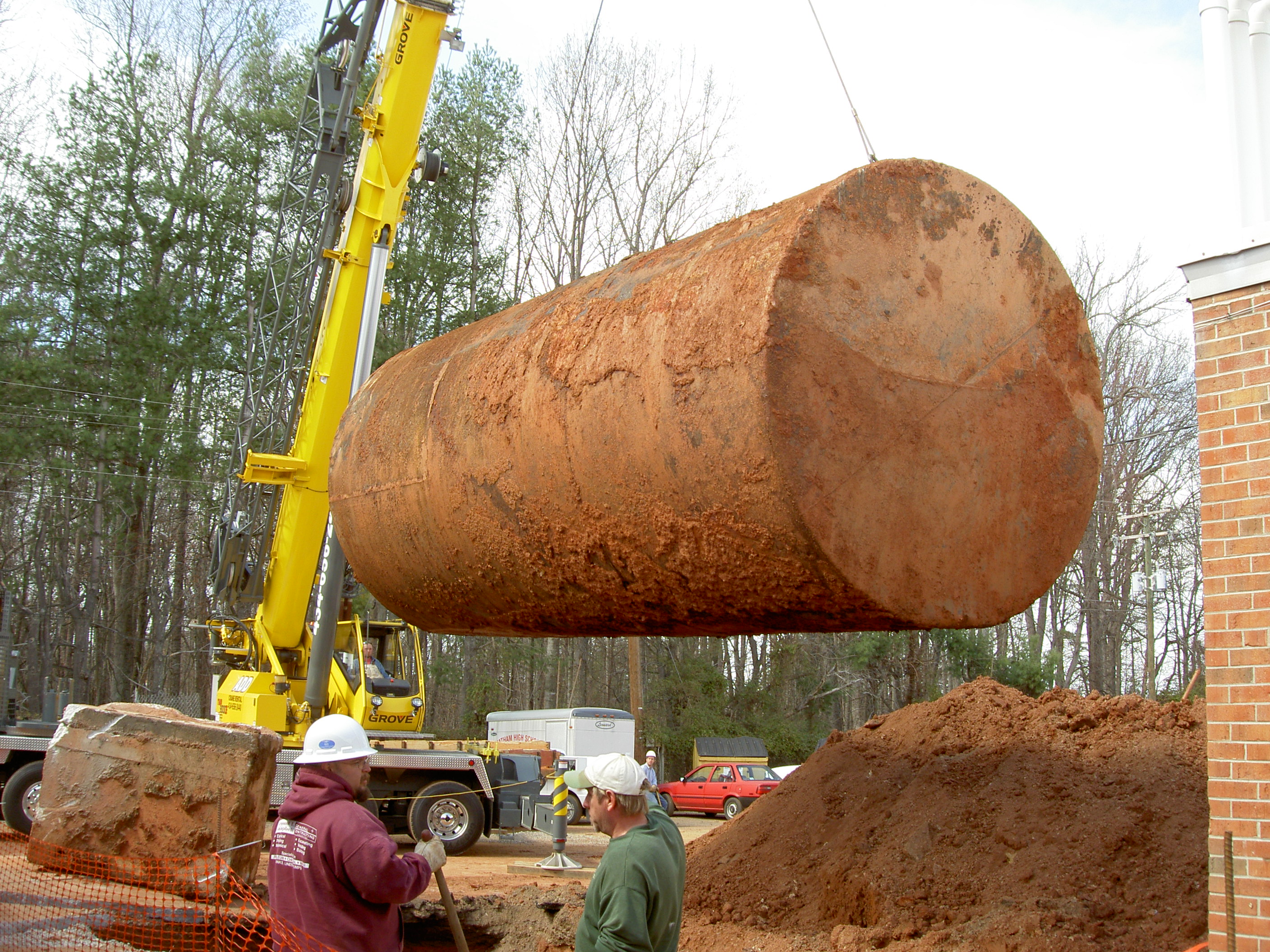 GES Provides And Installs Underground Storage Tanks in VA!